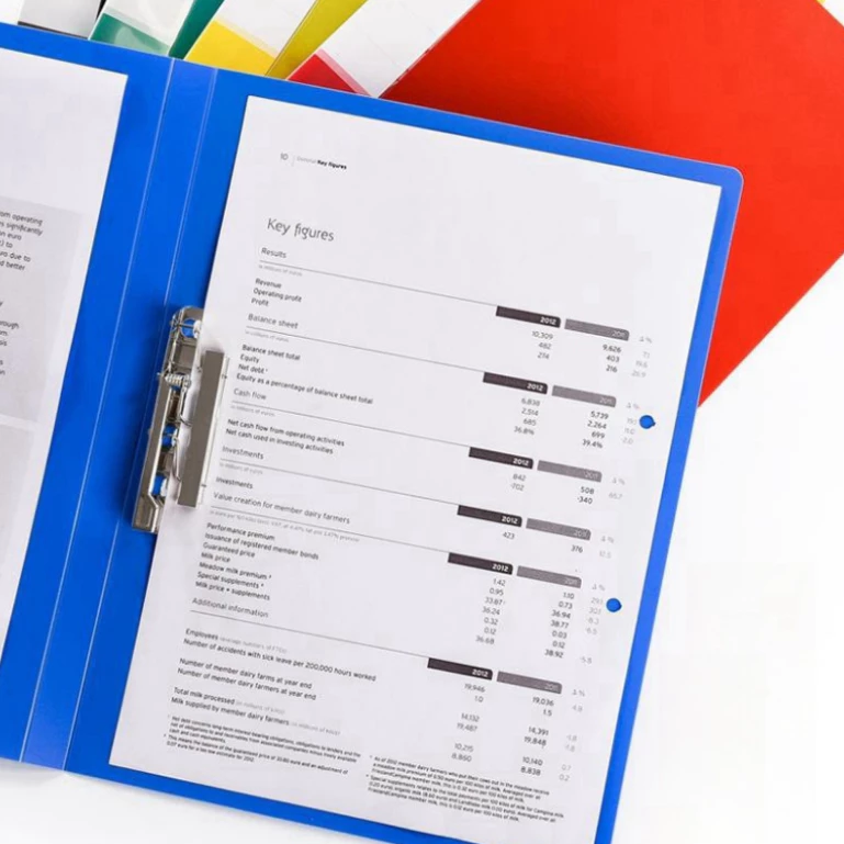 Long Clipboard With Cover Portfolio with SINGLE CLIP, Single Strong ...