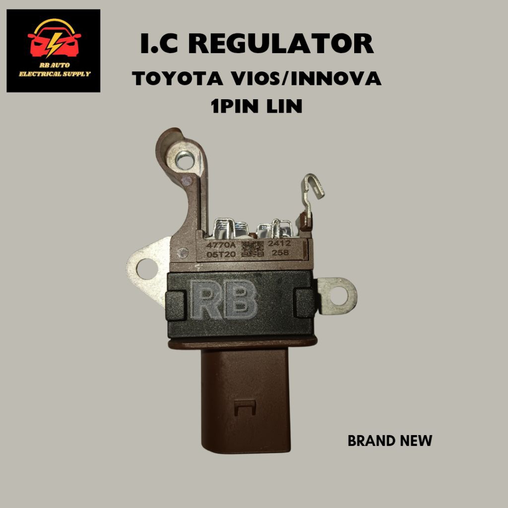 I.C REGULATOR TOYOTA VIOS/INNOVA 1PIN LIN | Shopee Philippines