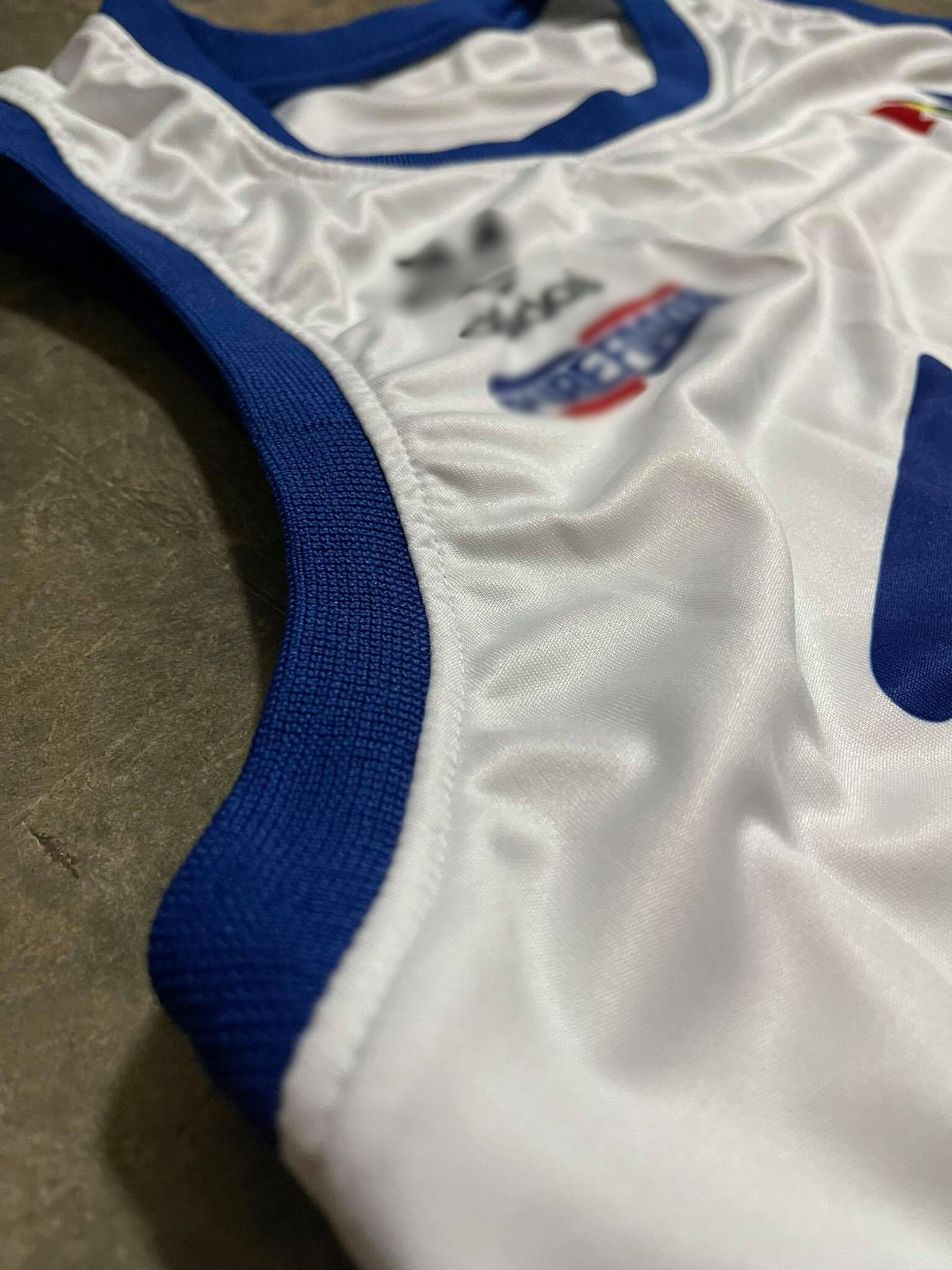 PBA RETRO JERSEY | Pure foods Tender Jui cy Hotdog White & Blue ...