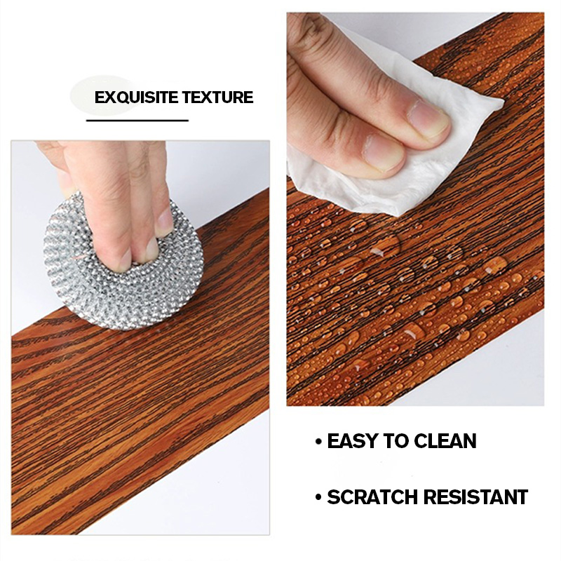 100PCS Floor Stickers 3D Self-adhesive PVC Tiles Waterproof Dirt ...