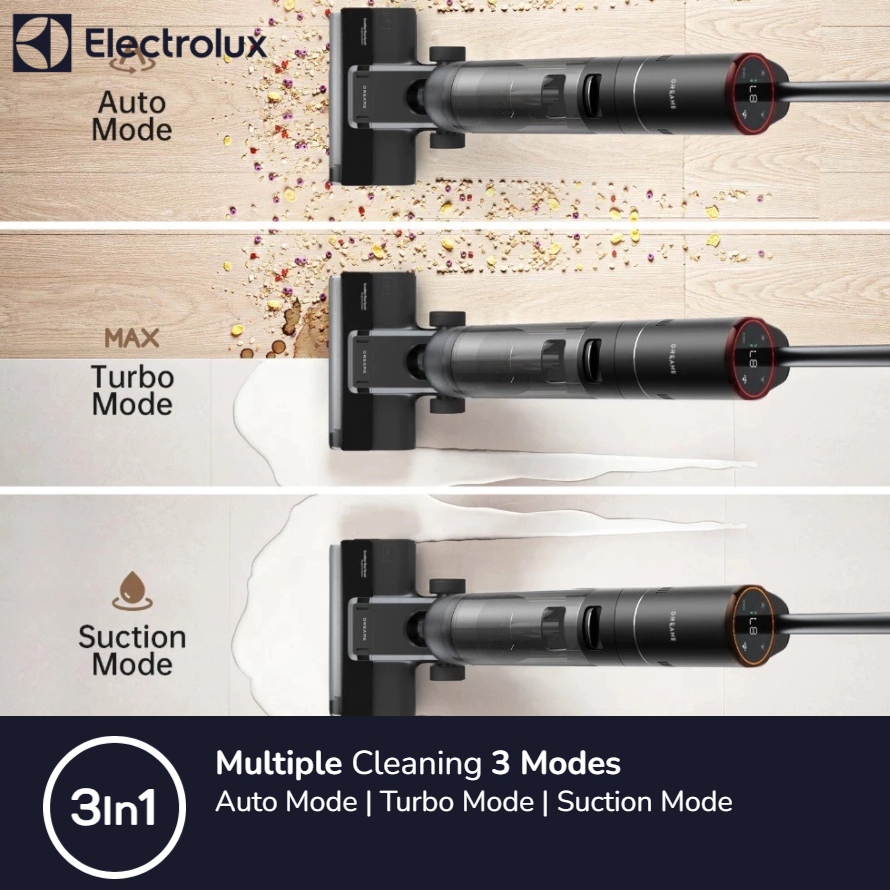 Electrolux X10 PLUS Power 39,000PA Wet & Dry Vacuum Cordless Cleaning ...