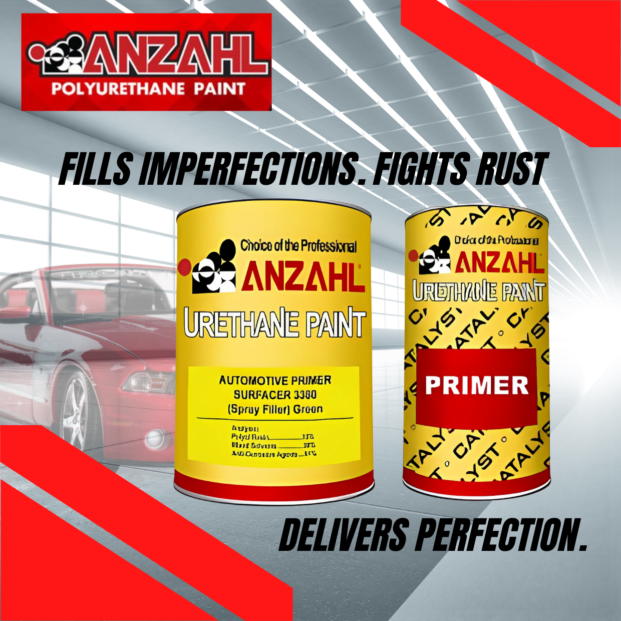 EMJ Anzahl Automotive Primer Surfacer (Spray Filler) – Urethane Paint ...