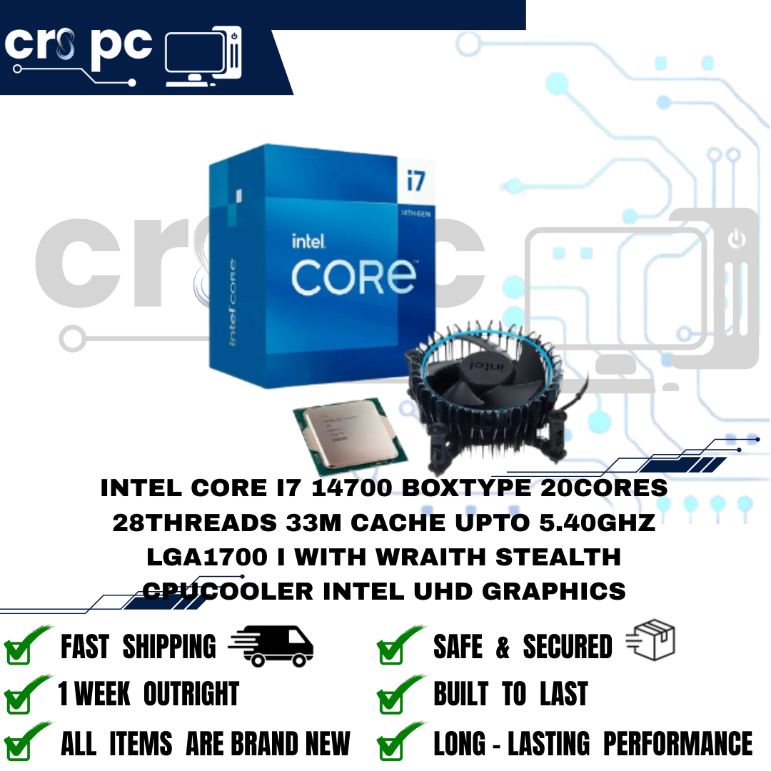 INTEL CORE I7 14700 BOXTYPE 20CORES 28THREADS 33M CACHE UPTO 5.40GHZ ...