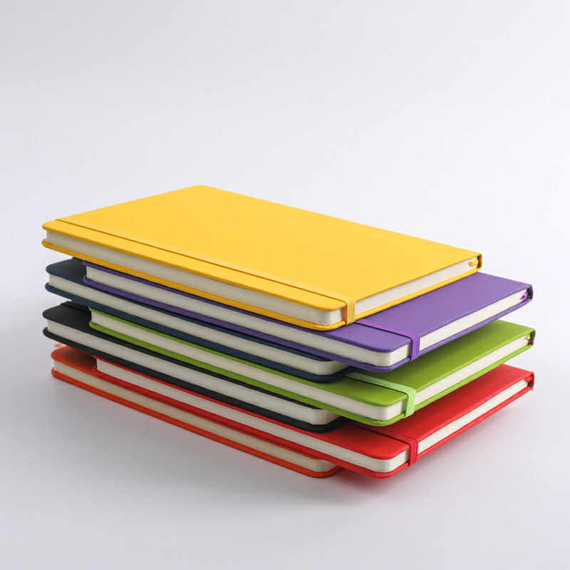 A5 Size Stationery Moleskin Rubber Diary Strap Notebook with String ...