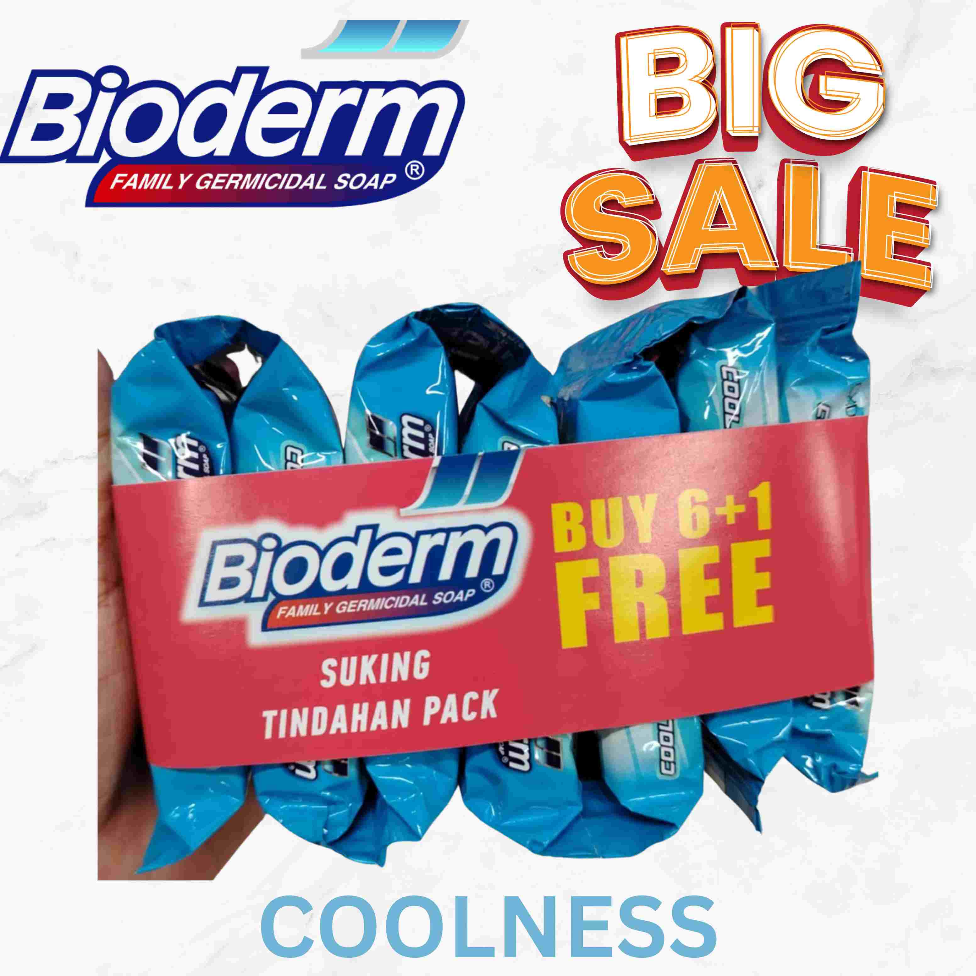 BIODERM ORIGINAL FAMILY GERMICIDAL COOLNESS SOAP 60G | Shopee Philippines