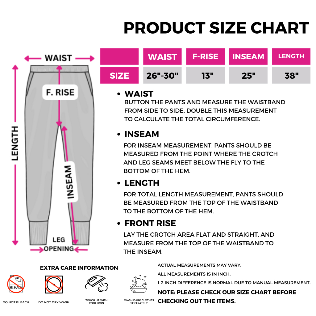 Buy 1 Take 1 High Waist Wide Leg Baggy Pants Drawstring Jogger ...