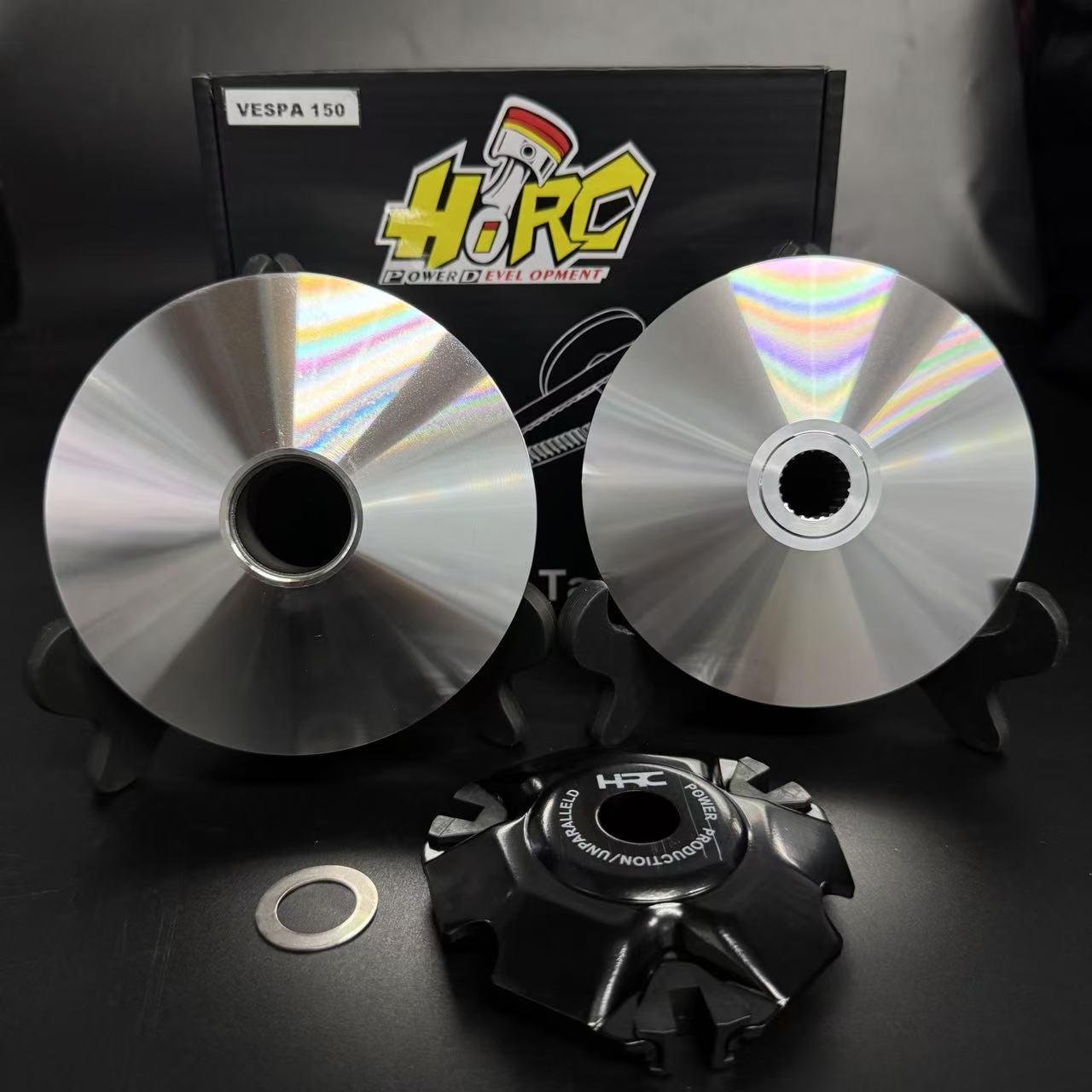HIRC Pulley Set for Vespa 150 and Vespa 125 (14 Degree) | Shopee ...