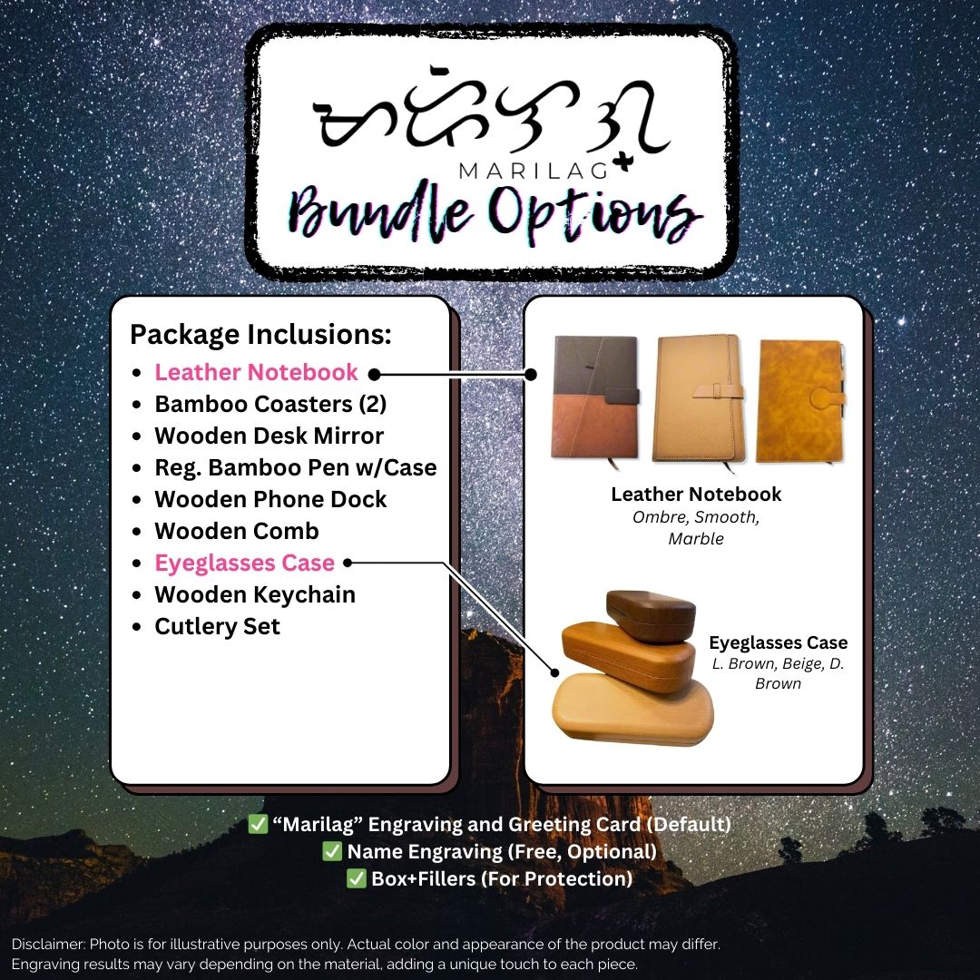MARILAG Gift Bundle — Personalized Laser-Engraved Souvenir with Free ...