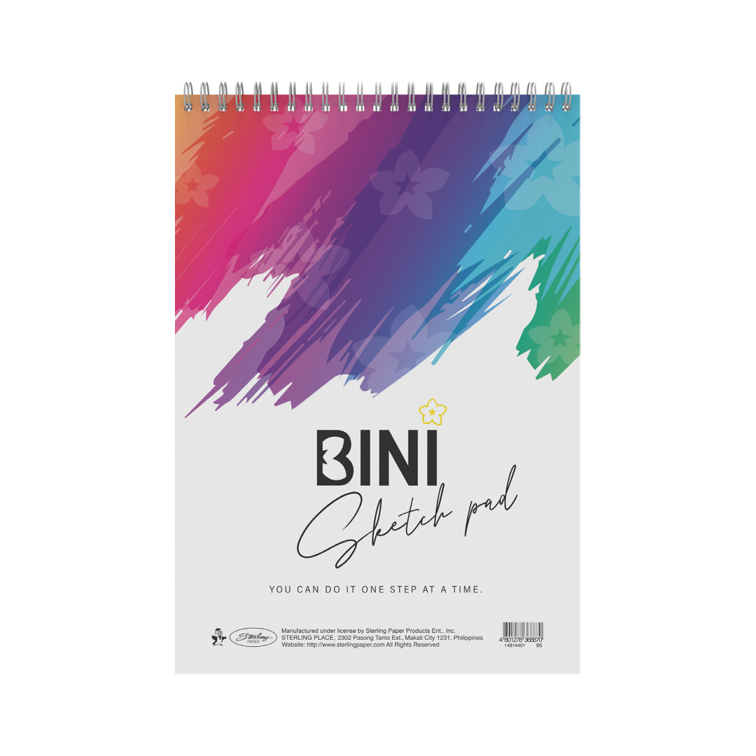 Sterling x Bini Sketch Pad A4 Size (In Blind Box - Random Design) with ...
