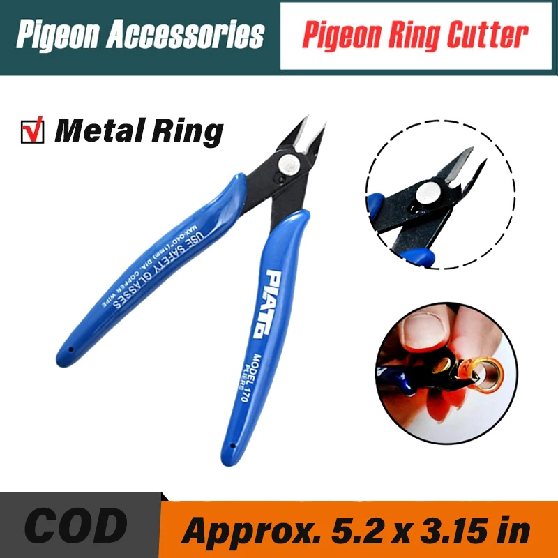 Pigeon Ring Cutter Poultry Cut Ring Pliers for Racing Pigeon Birds Leg ...