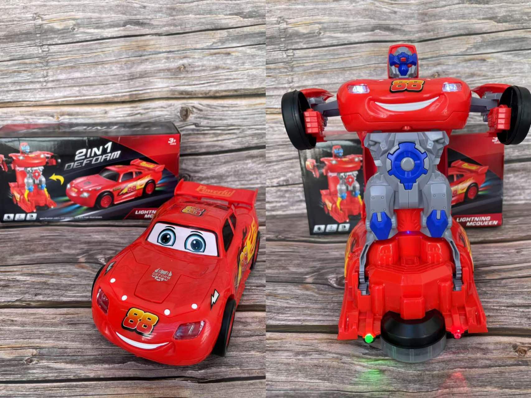 UG 2in1 transforming Cars design robot toy cars | Shopee Philippines