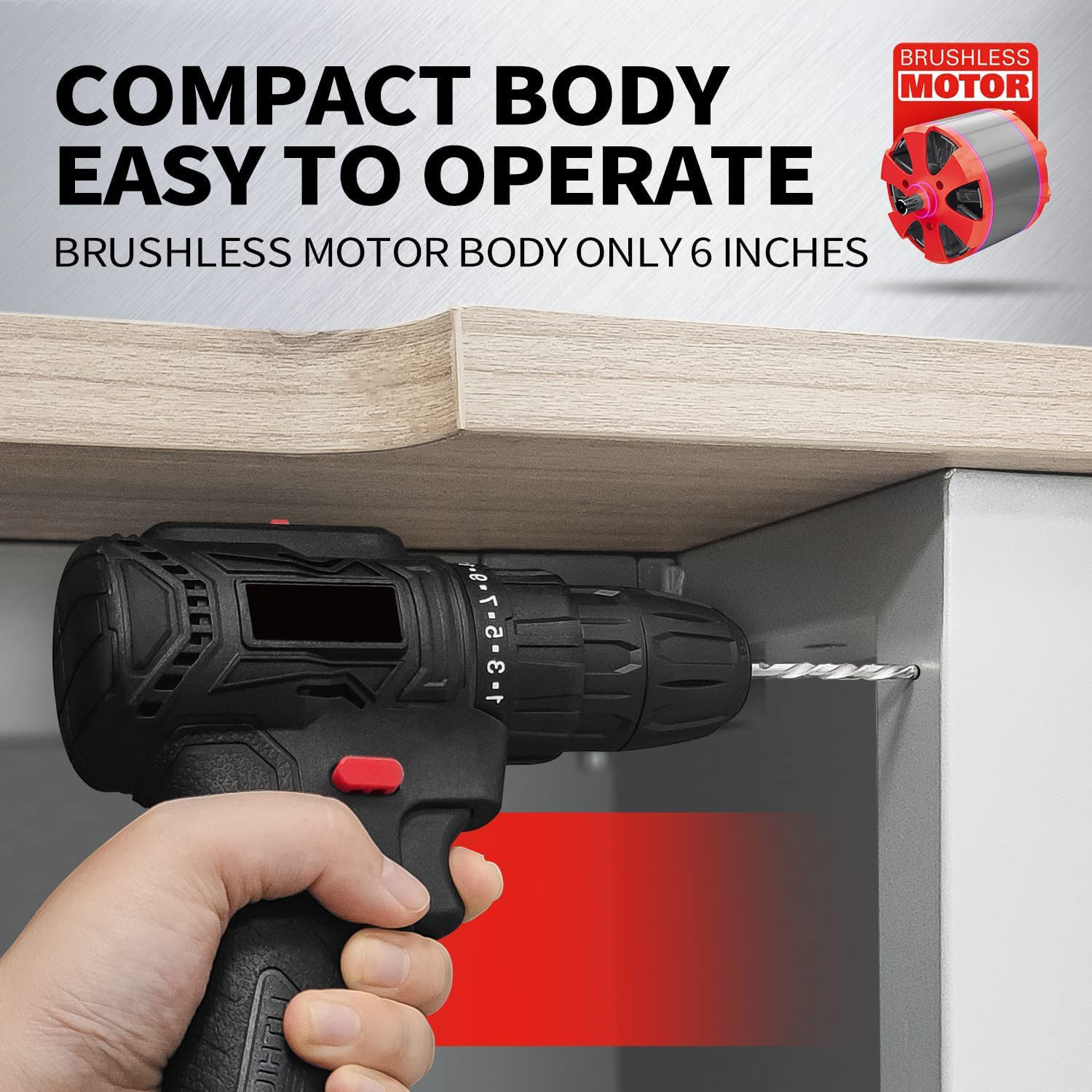 Cordless Drill Set Hand Drill 998V Portable Electric Drill Electric ...