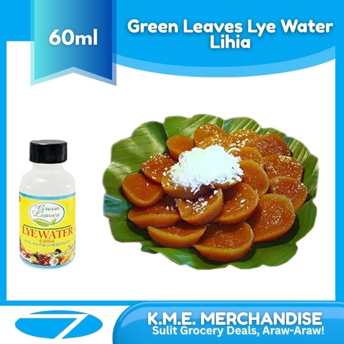 Green Leaves Lye Water Lihia (60ml) | Shopee Philippines
