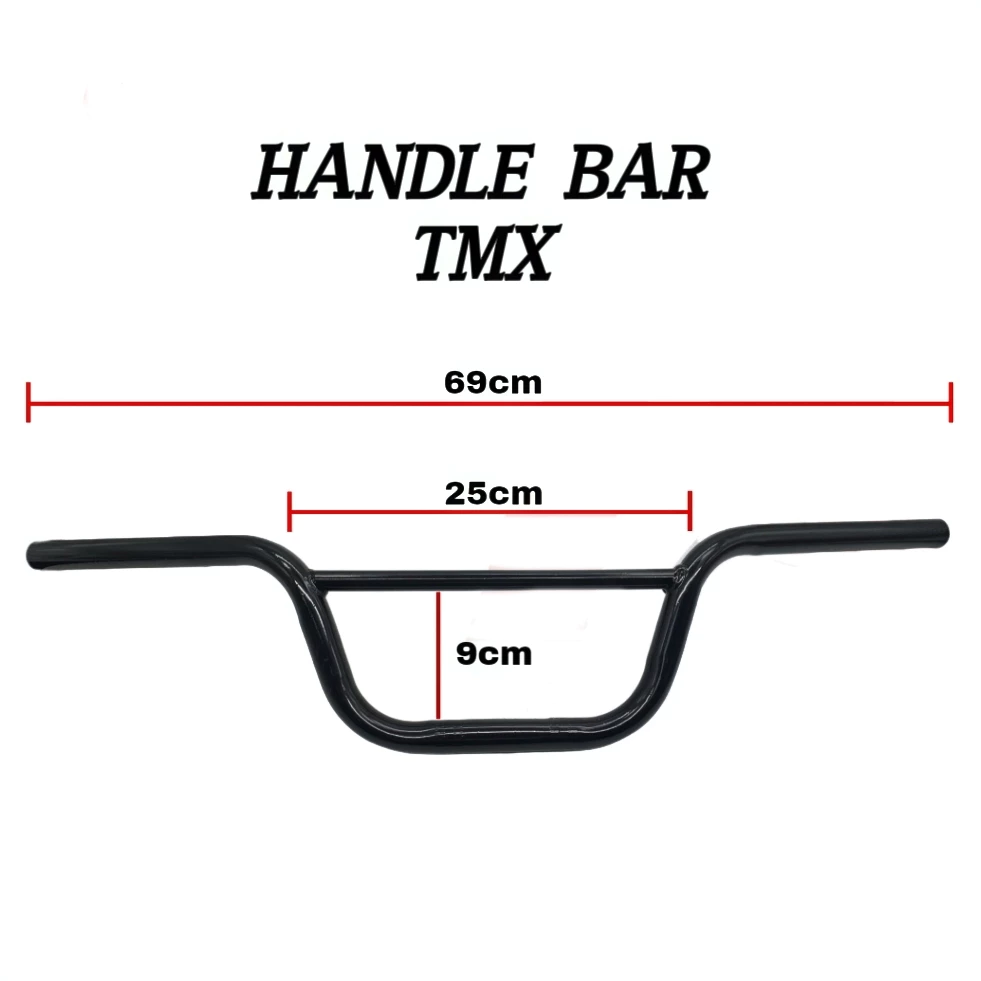 TMX/XRM/CT100 STAINLESS HANDLE BAR WITH HOLDER【PATHFINDER】 | Shopee ...