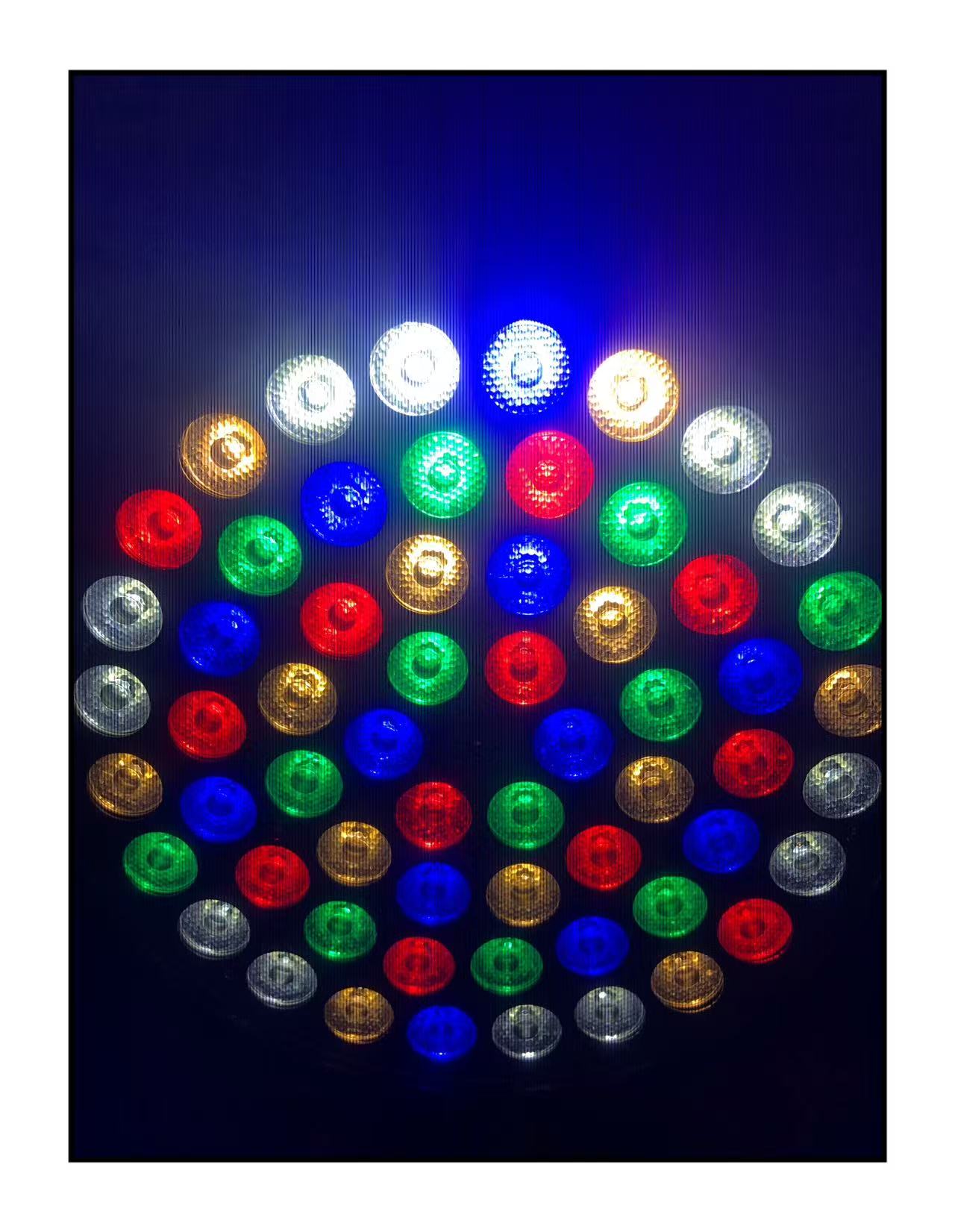 Parled LED Flat Stage Light/par light RGBW/Amber LPC604-H aluminum case ...