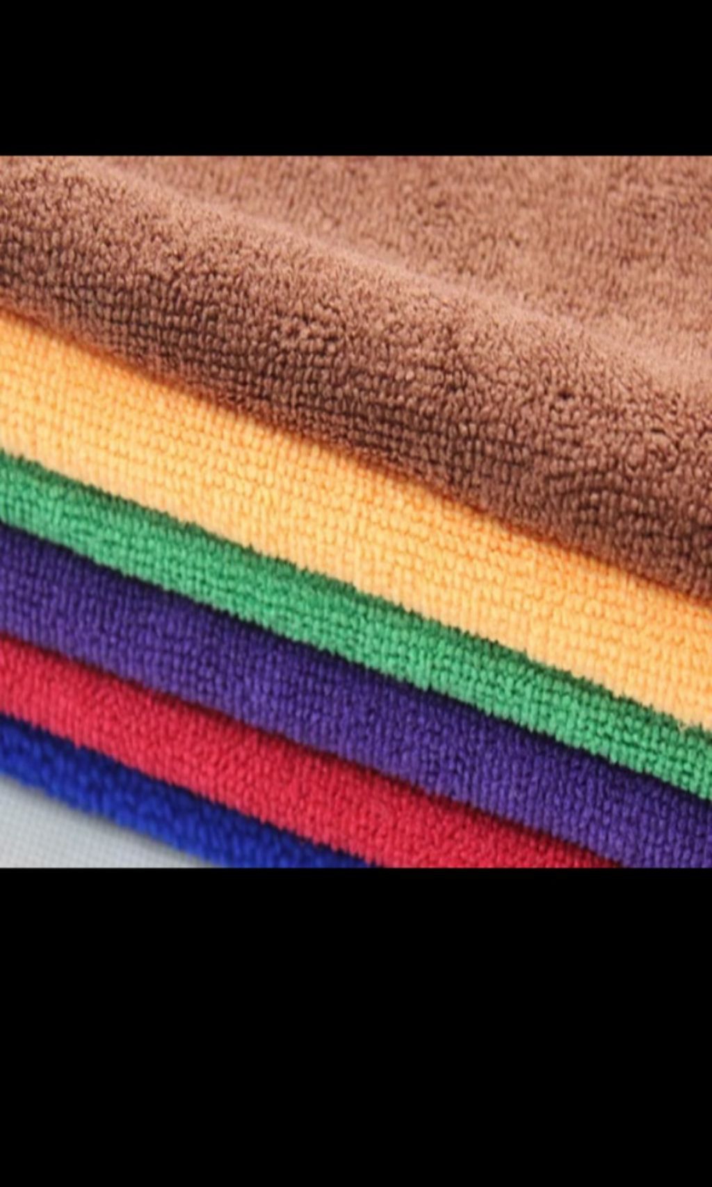 Microfiber Cleaning Cloth Soft Dusting Towel Reusable Kitchen Car Glass ...