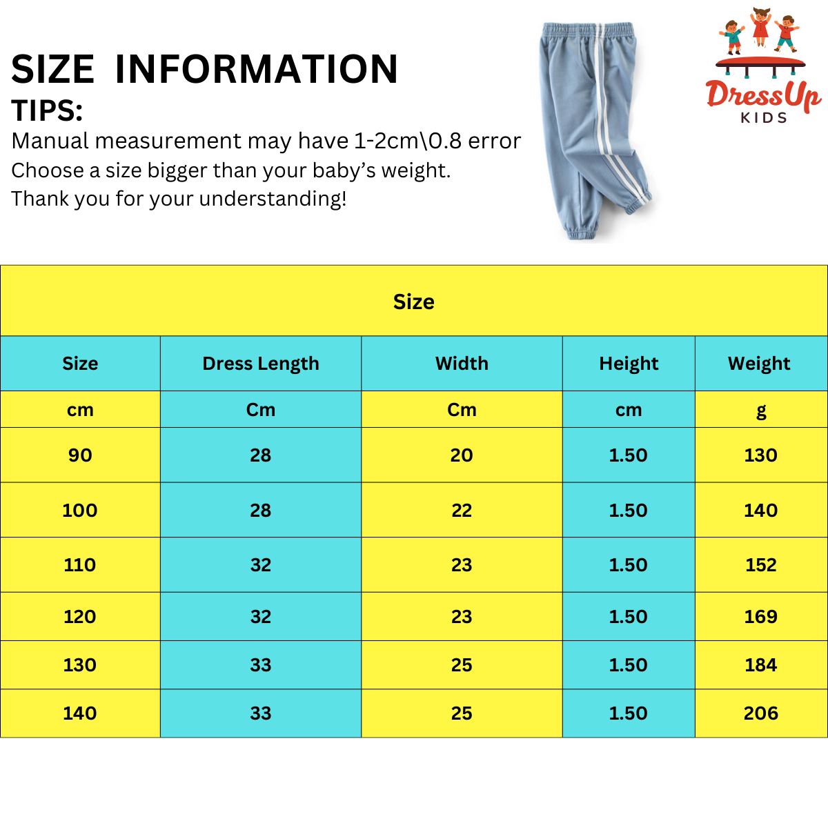 Trendy Kids Jogging Pants (1-9Y) – Summer Stripe Design, Casual ...