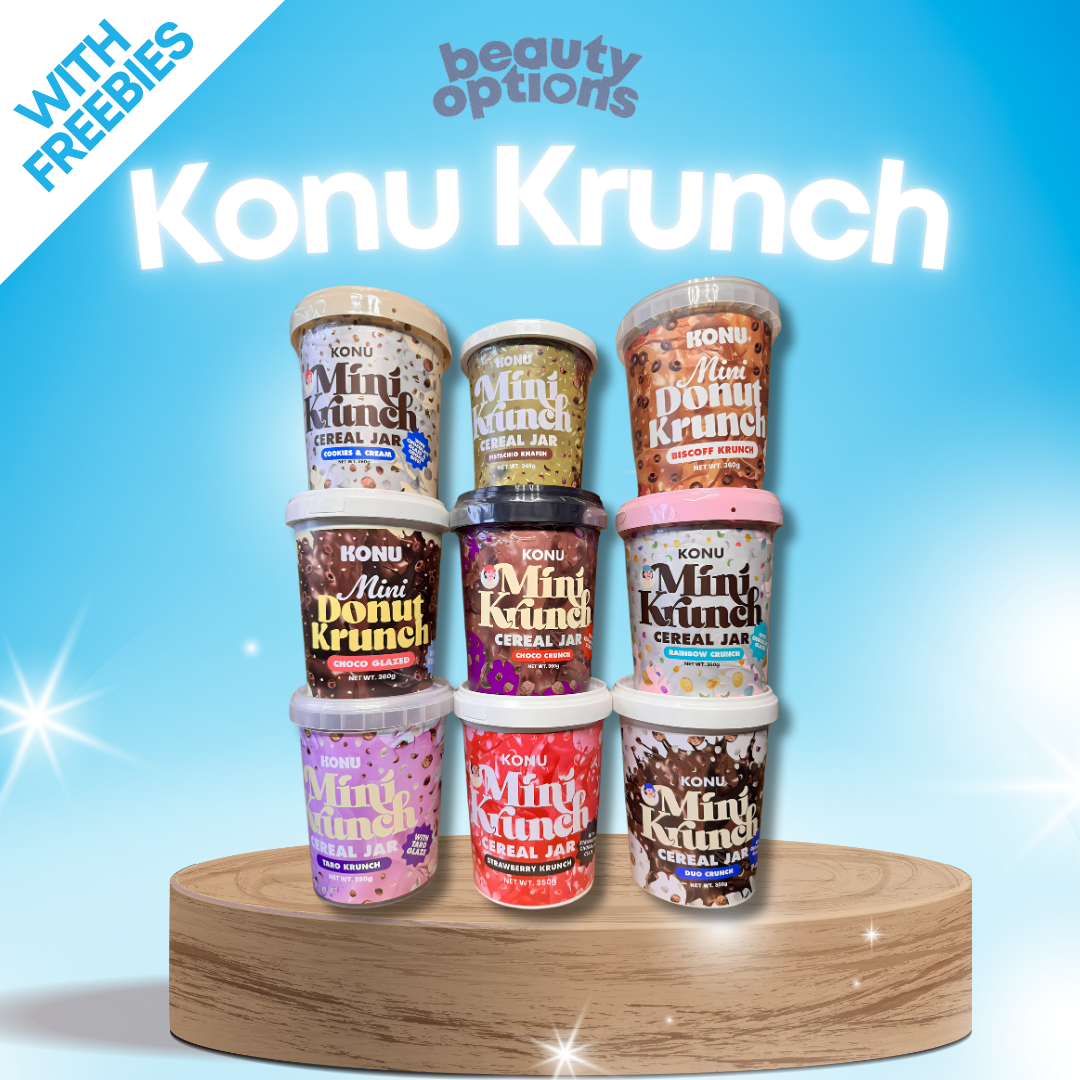 KONU CEREAL CRUNCH EXTRA BIG 360G SNACK IN A JAR | Shopee Philippines