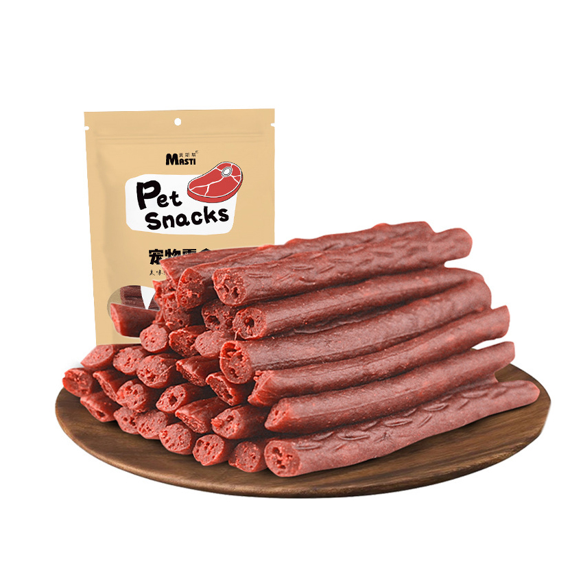 Masti Pet Snacks Dog Treats 500g Beef Sticks Training Treats (Beef ...