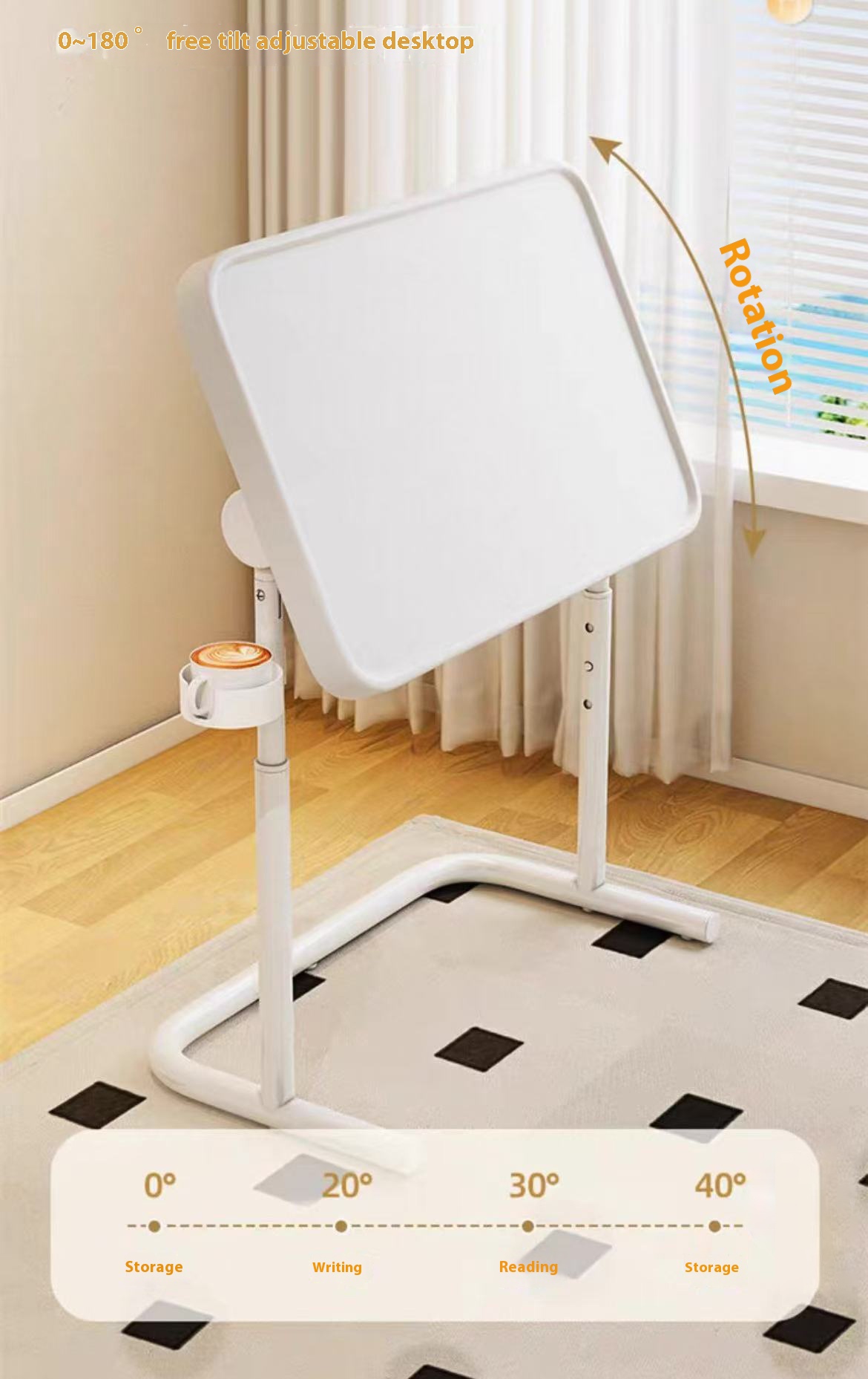 Ikea The Same Style Computer Table Adjustable Laptop Table Sofa Side ...