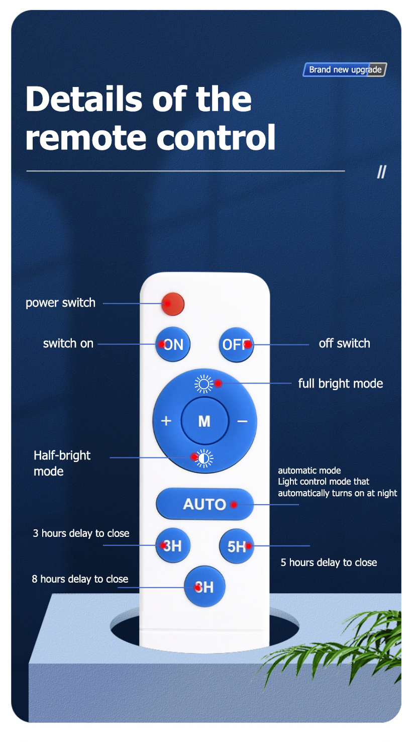 ECHO Solar Light Outdoor Sensor Lights Solar LED Floodlight Street Lamp ...