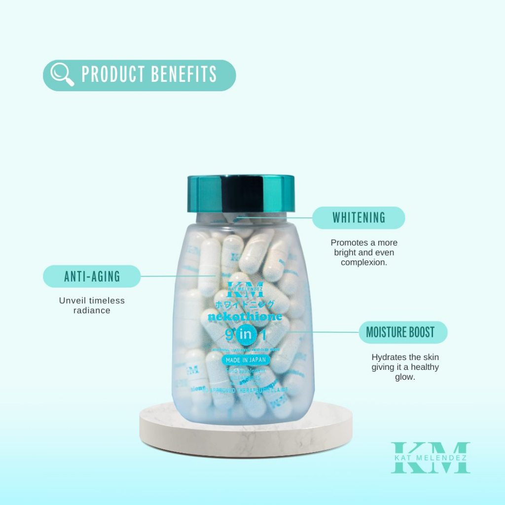 NEKO Nekothione Glutathione Capsule Nekocee Kat Melendez Whitening Anti ...