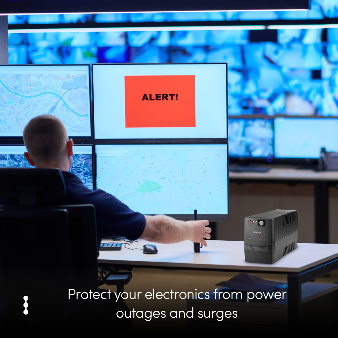 Prolink UPS with AVR Simulated Sine Wave Synology Supported PC, Router ...