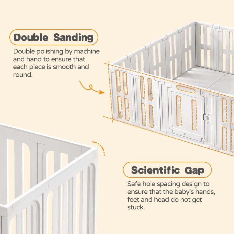 【warranty】Playpen For Baby 4th Gen Version Plastic Assembly Safe ...
