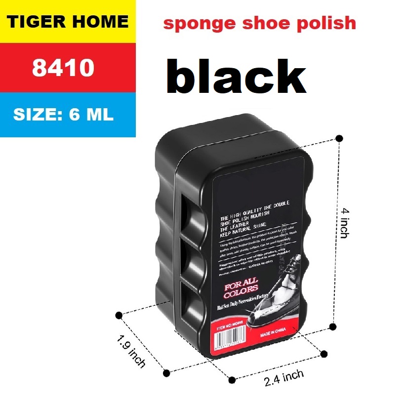 PIKI 75ml shoe polish for leather shoes/boots, cleaning, polishing and ...