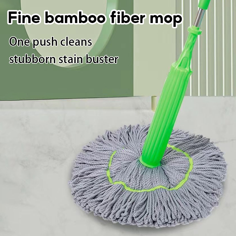 2 in 1 Automatic Dehydrated Mop 55cm Big Mop Household 360° Easy Spin ...