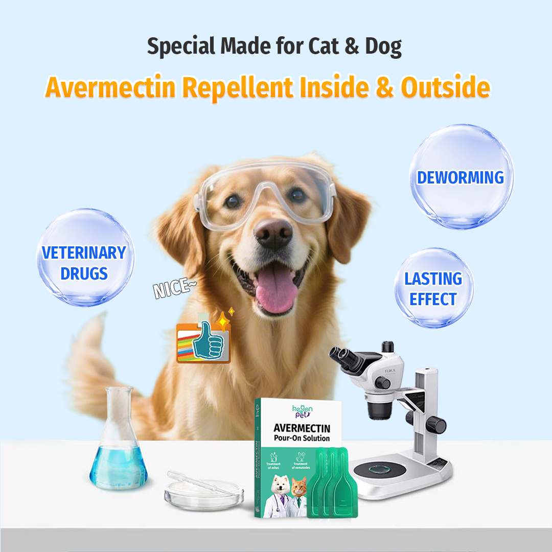 Hegen Pet Tick & Flea Remover Avermectin Spot-On Treatment For Dog ...