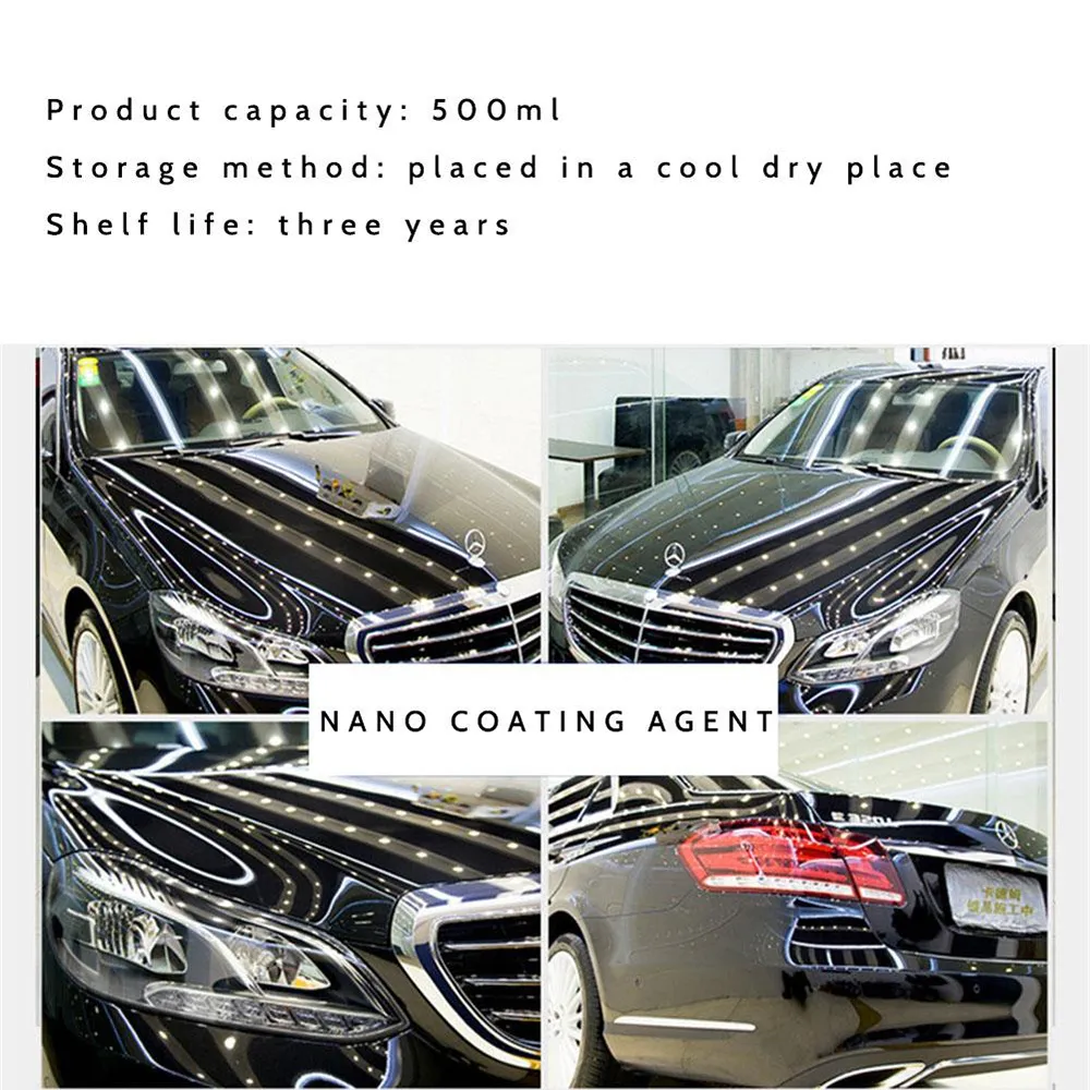 500ml Car Coating for Car Wax Spray and Polish Two-in-one Coating Auto ...