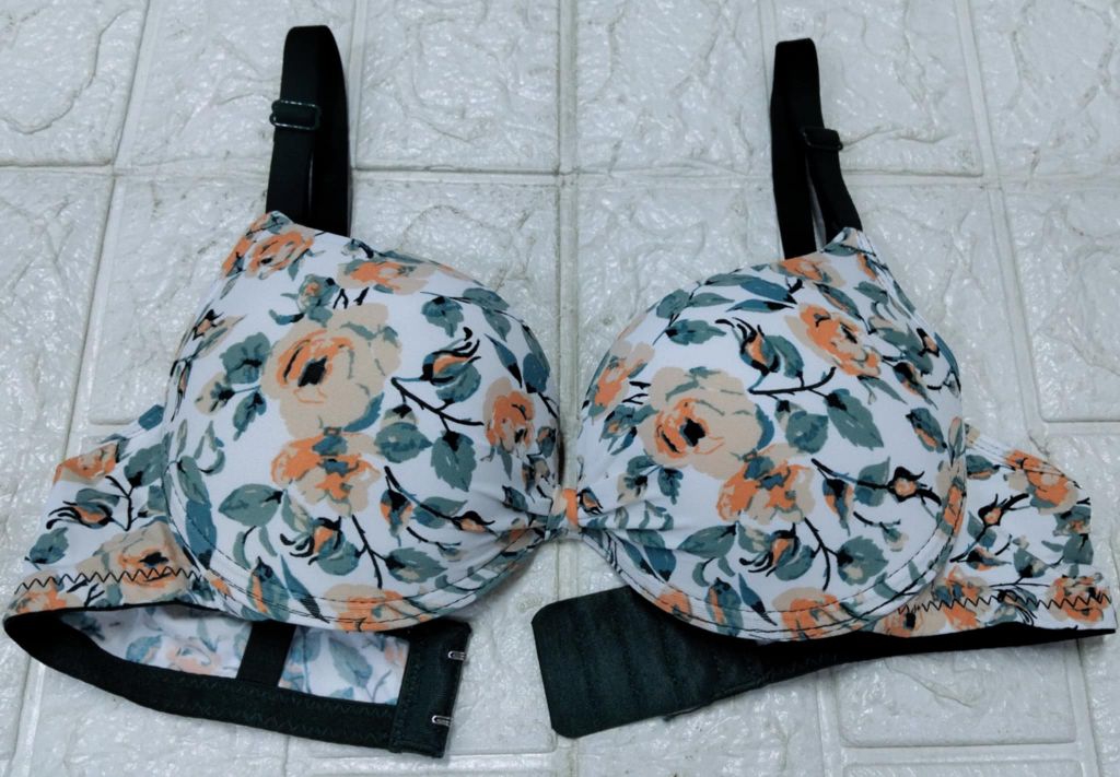 Push up printed floral bra with wire onhand sizes 34 to 40 capA&B ...