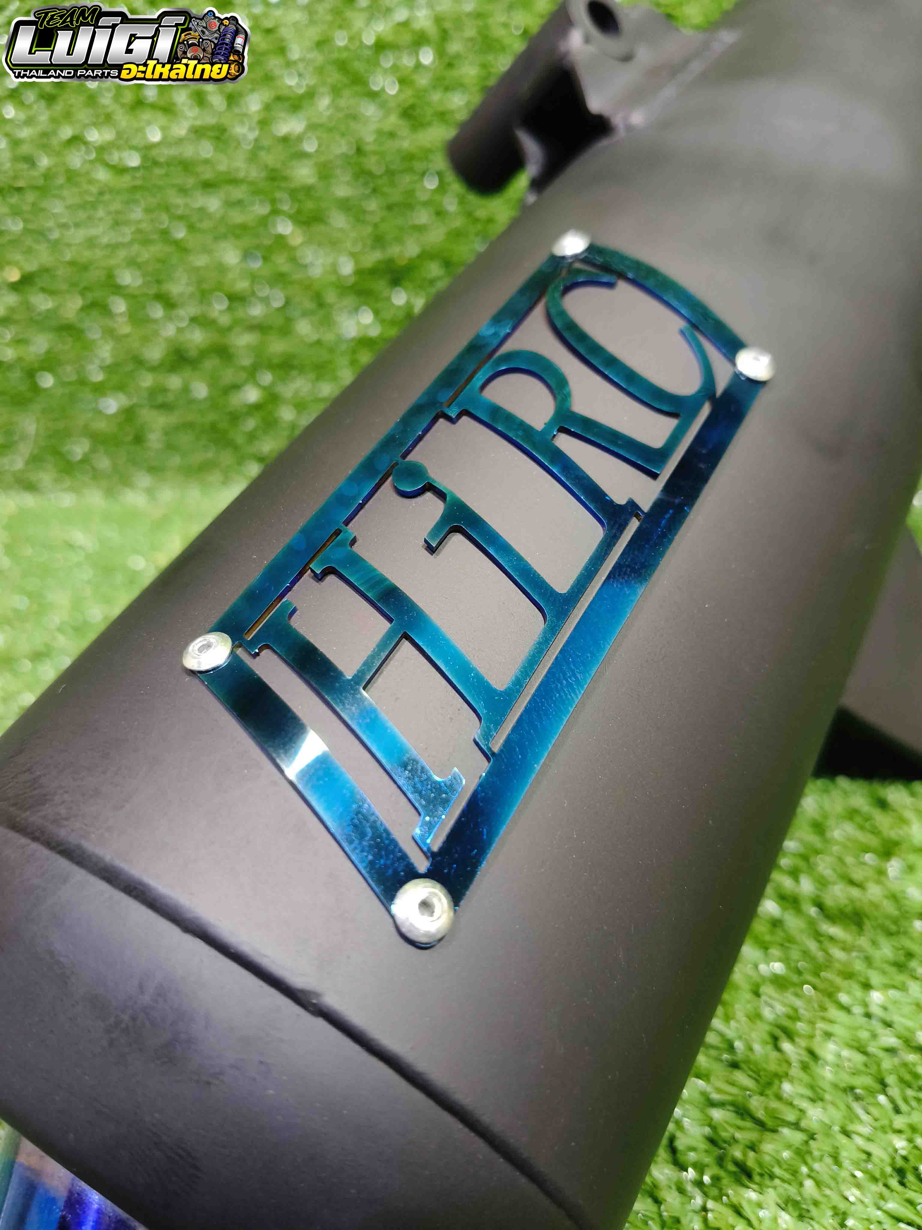 HIRC POWER PIPE TITANIUM TIP HONDA PCX 160 MADE IN TAIWAN | Shopee ...