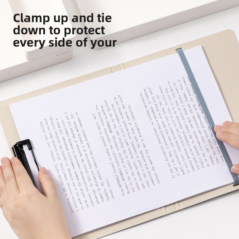 A5 Folding File Board Portable Hard Contract Folder and Instant Writing ...