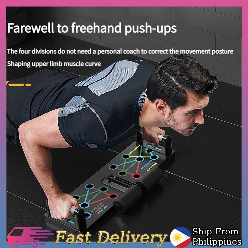SPARTA Multifunction Foldable Push-Up Board Fitness Portable For Muscle ...
