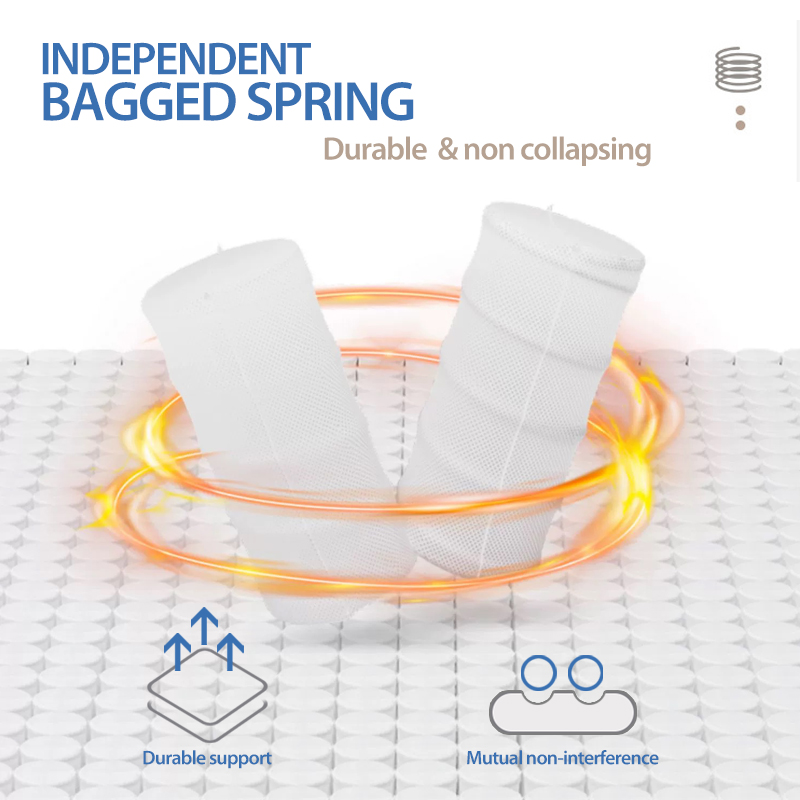 【New】Tulogo 8 inch Spring Mattress Memory Foam Mattress Thickened New ...