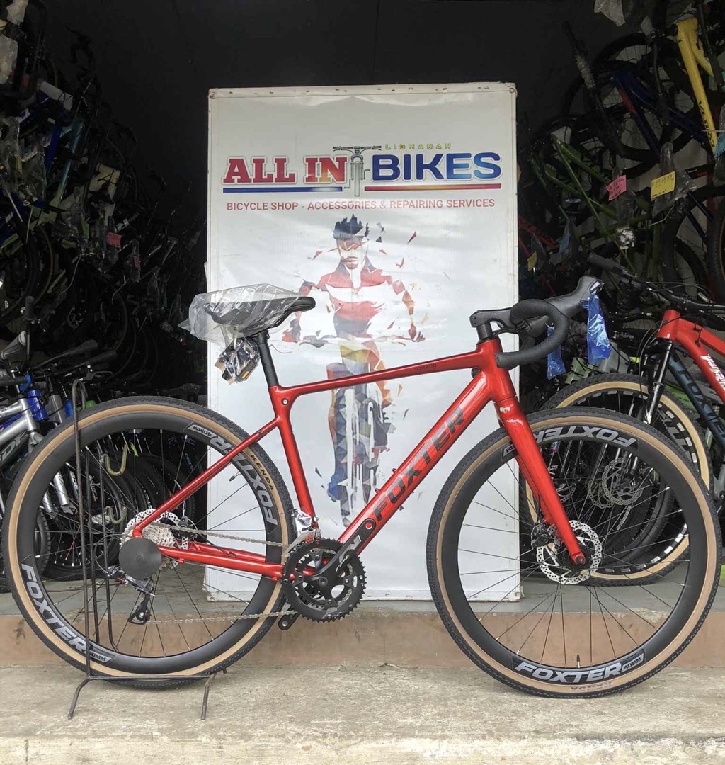 Foxter Laurus GX1800 Gravel Bikes Shimano Sora 2*9Speed With Freebies ...