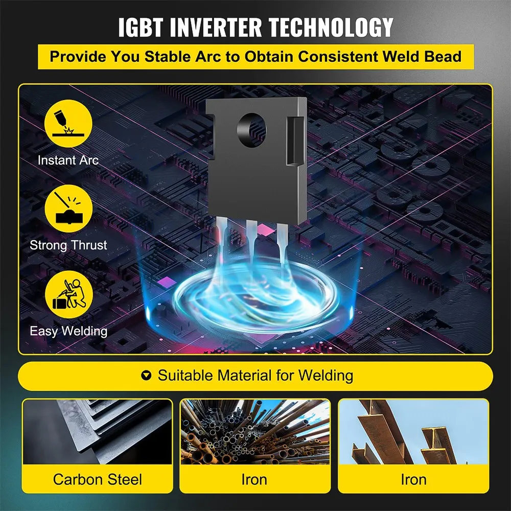 COD Original Welding Machine MMA-650 MMA-550 Portable Inverter Arc IGBT Technology Digital ...