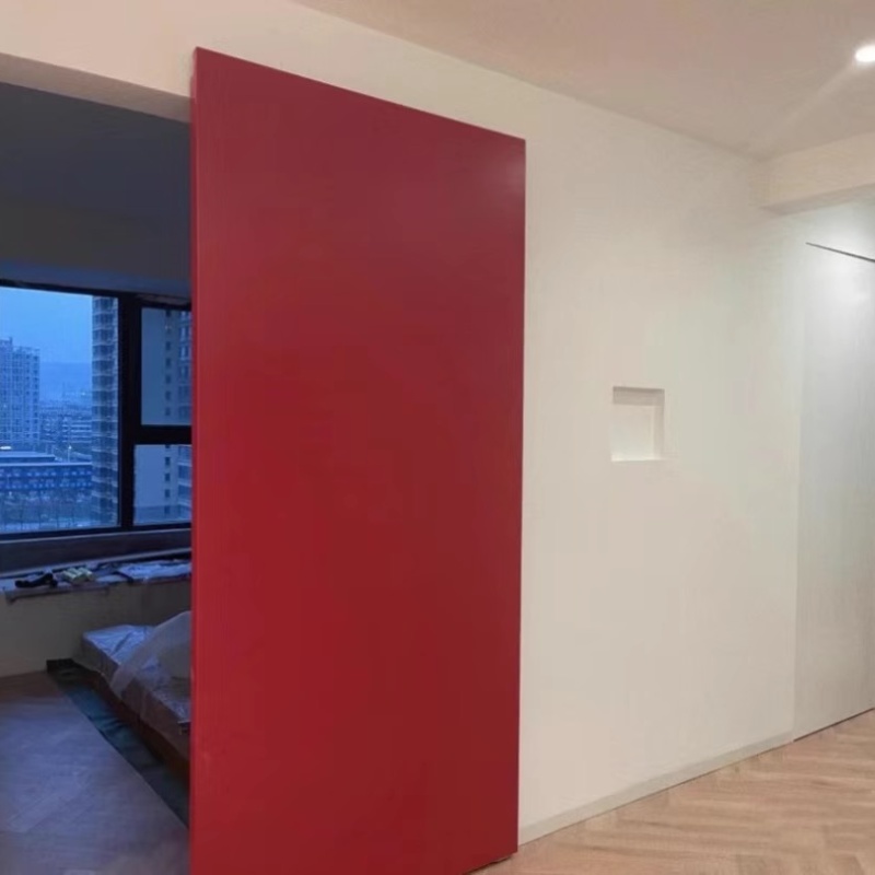Invisible Trackless Ghost Door Bedroom Bathroom Two-Way Buffer Push ...
