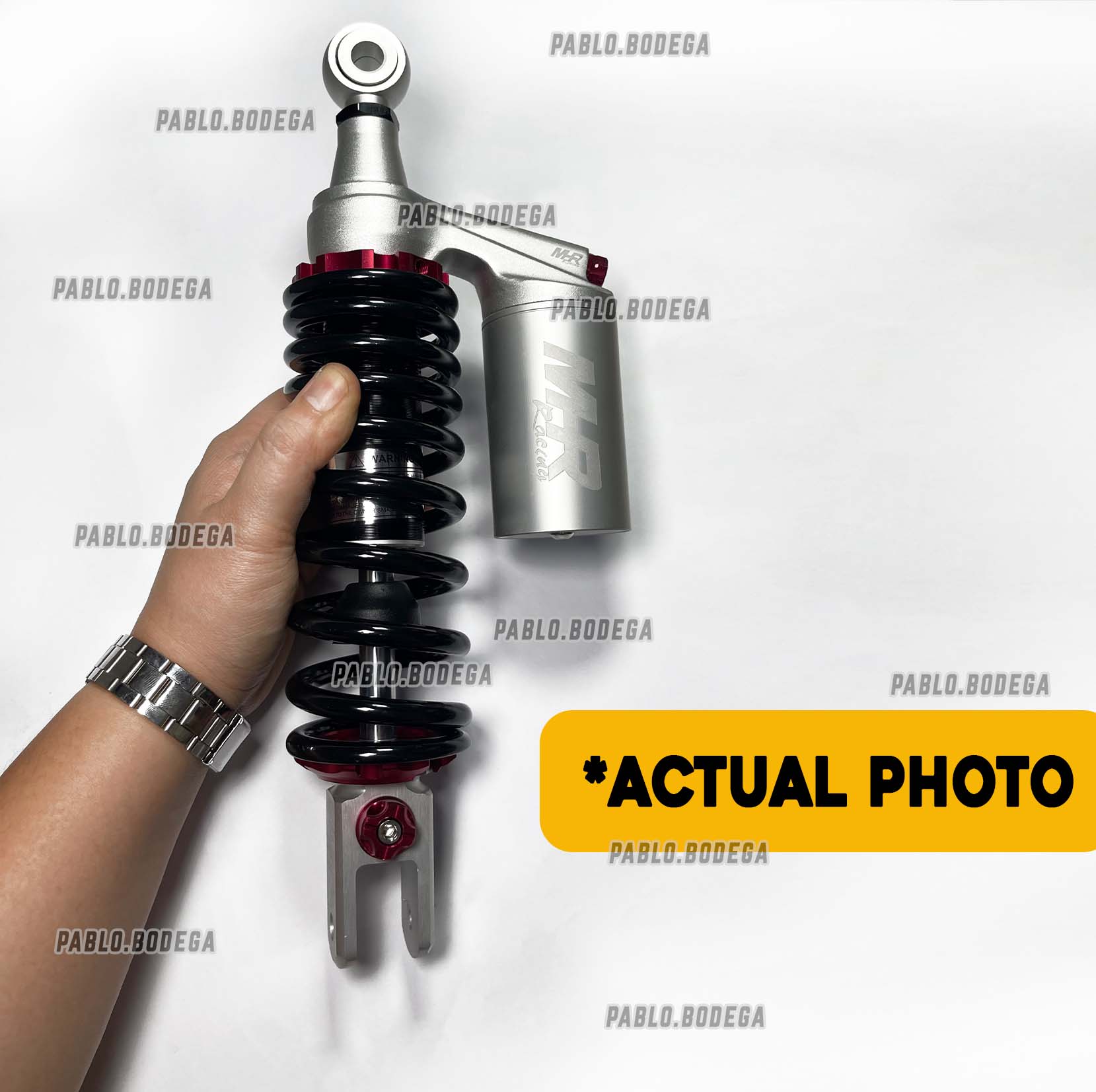 Rear Shock Absorber w/ baso300mm Lowered Style 1 PC Mio Click Beat ...