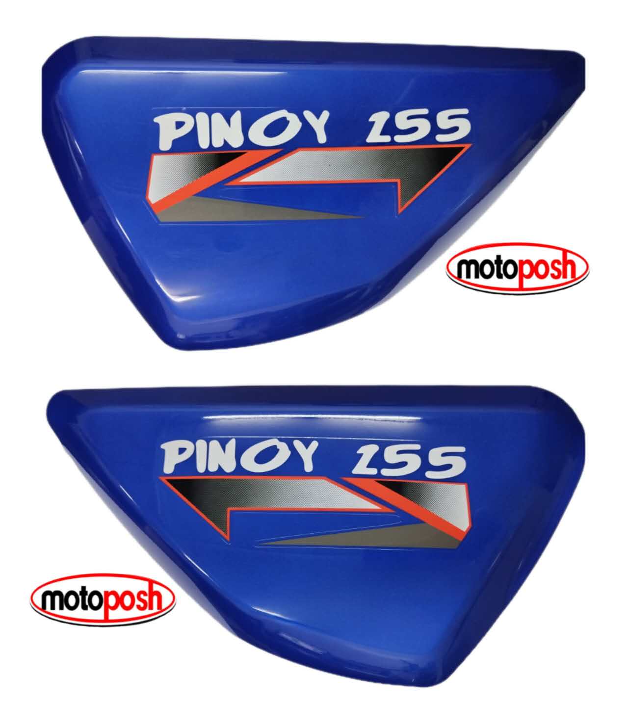 Side Cover Blue L/R (SET) for Motoposh Pinoy 155 | Shopee Philippines