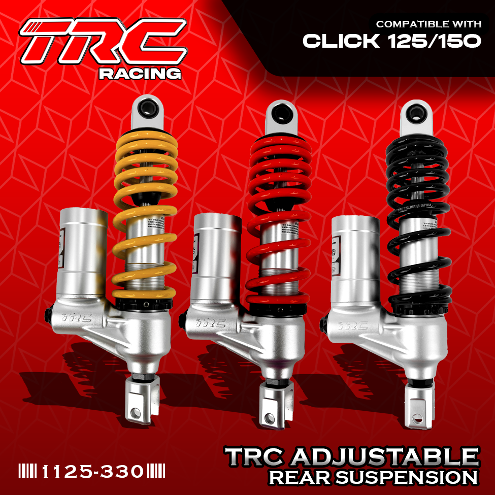 TRC Racing CLICK 125/150 ADJUSTABLE REAR SHOCK SUSPENSION 1125-330 ...
