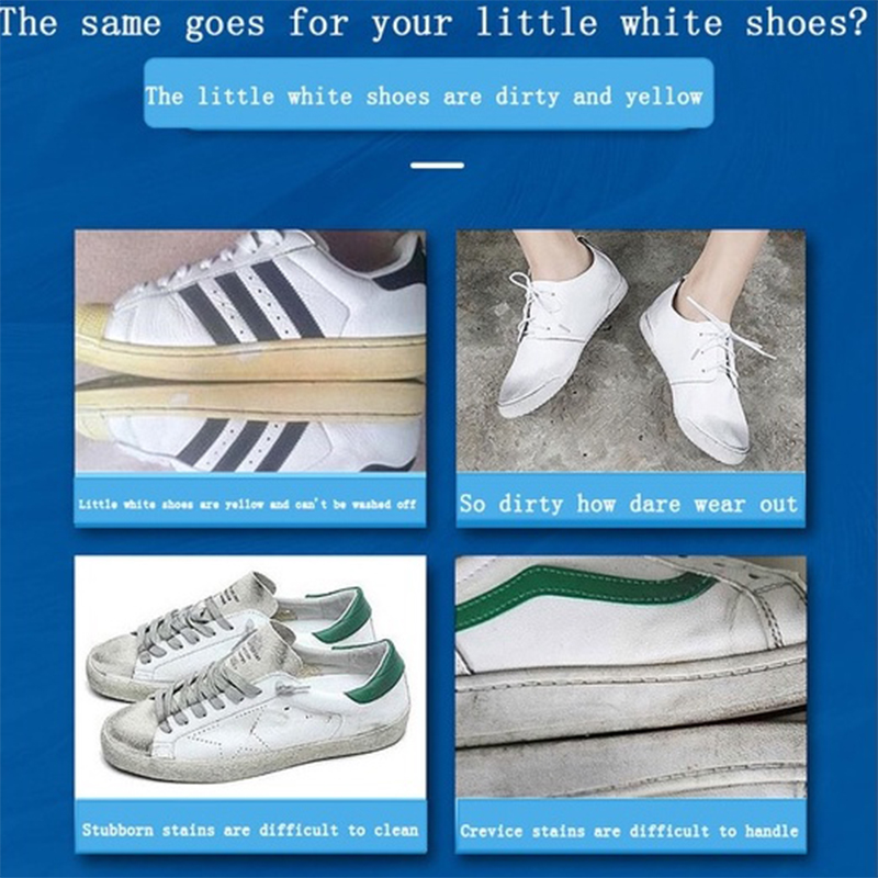Shoe Cleaner 200ml Easy to Wipe Without Hurting Foam Shoes Dry Cleaning ...