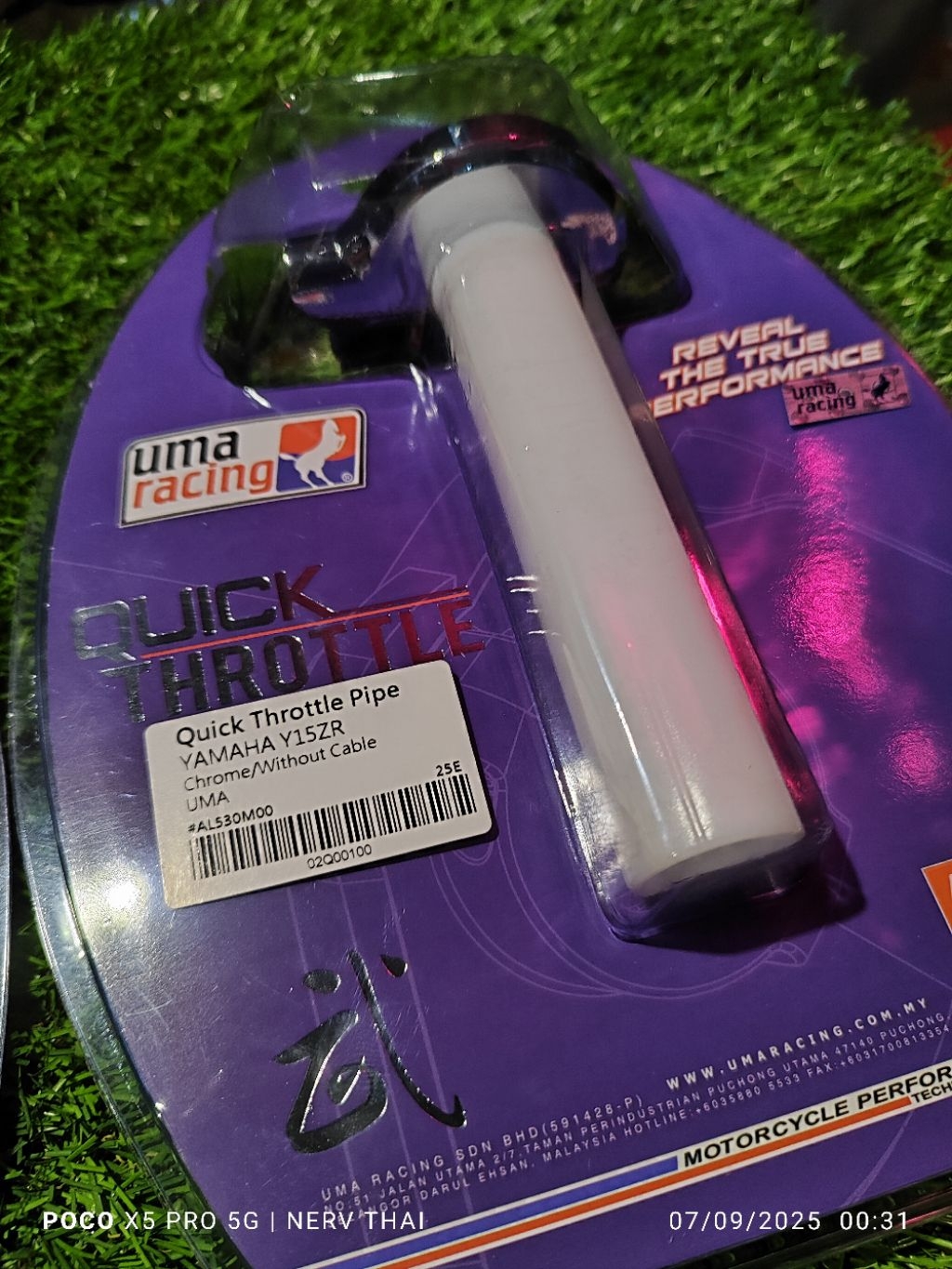 Legit Uma Racing Quick Throttle[Universal] | Shopee Philippines