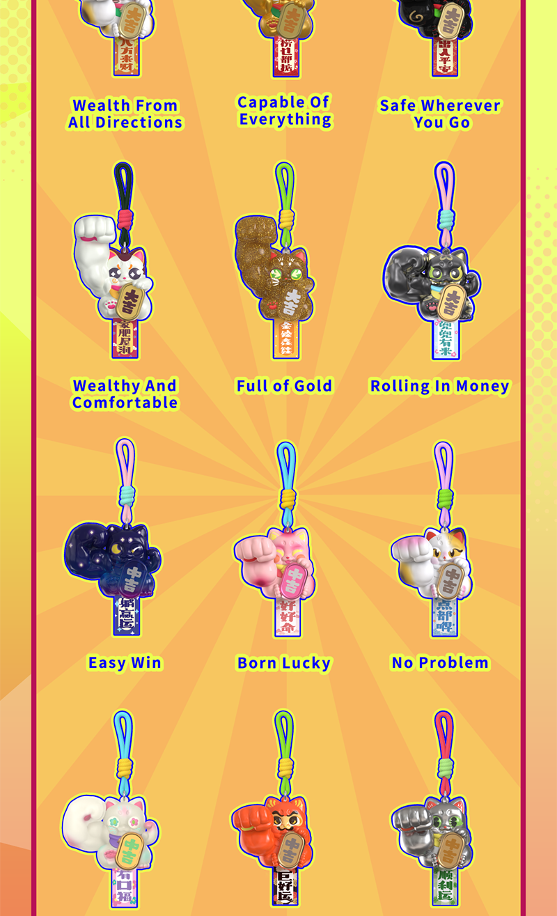 TOP TOY Great Power Fortune Protecting Blessings Series Mini Vinyl ...