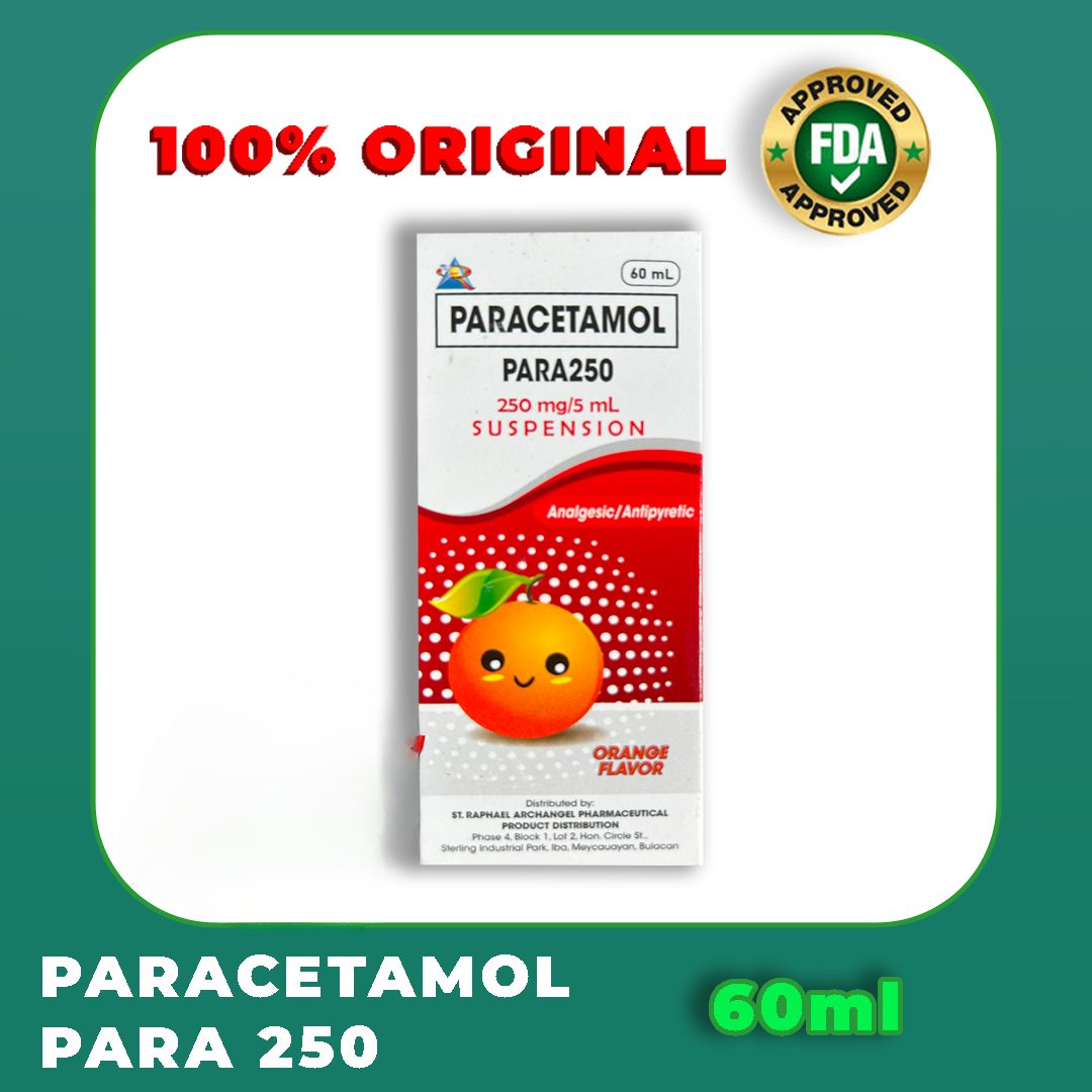 Paracetamol Syrup for Kids PARA250/125 FLUGARD– Gentle Fever & Pain ...