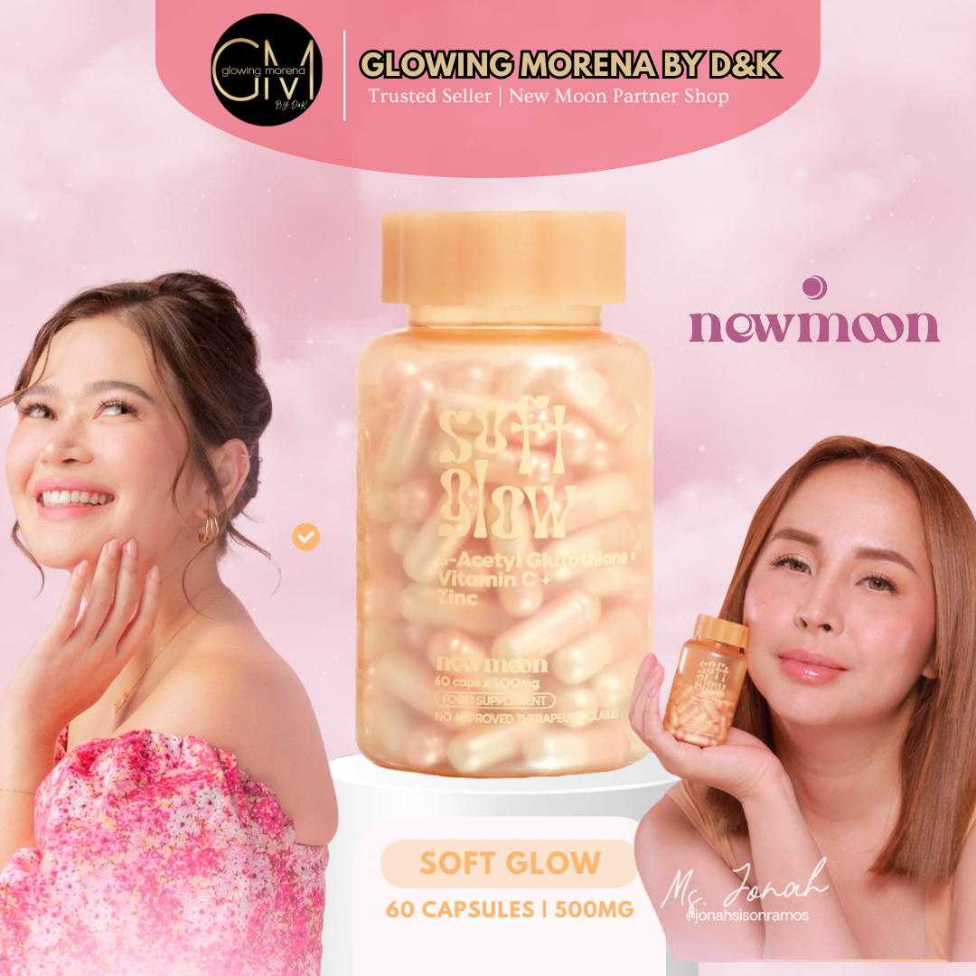 New Moon Soft Glow Food supplement S-Acetyl Gluta Collagen Inositol ...