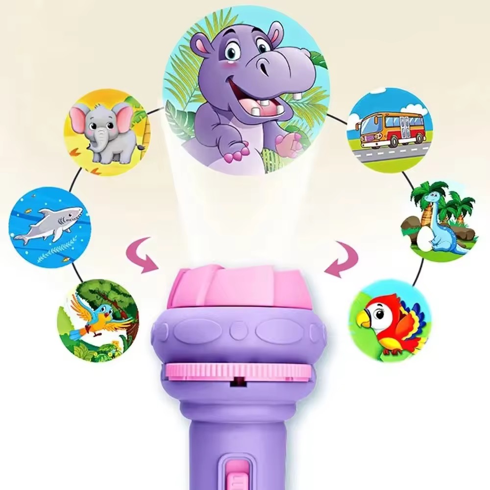 Children Projection Toys Flashlight Toy With 24 Patterns Early ...