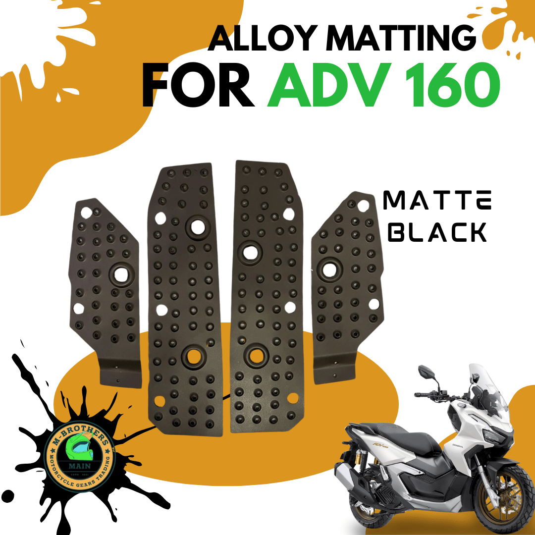 Honda ADV 160 Alloy/Powder Coated FootBoard Matting | Shopee Philippines